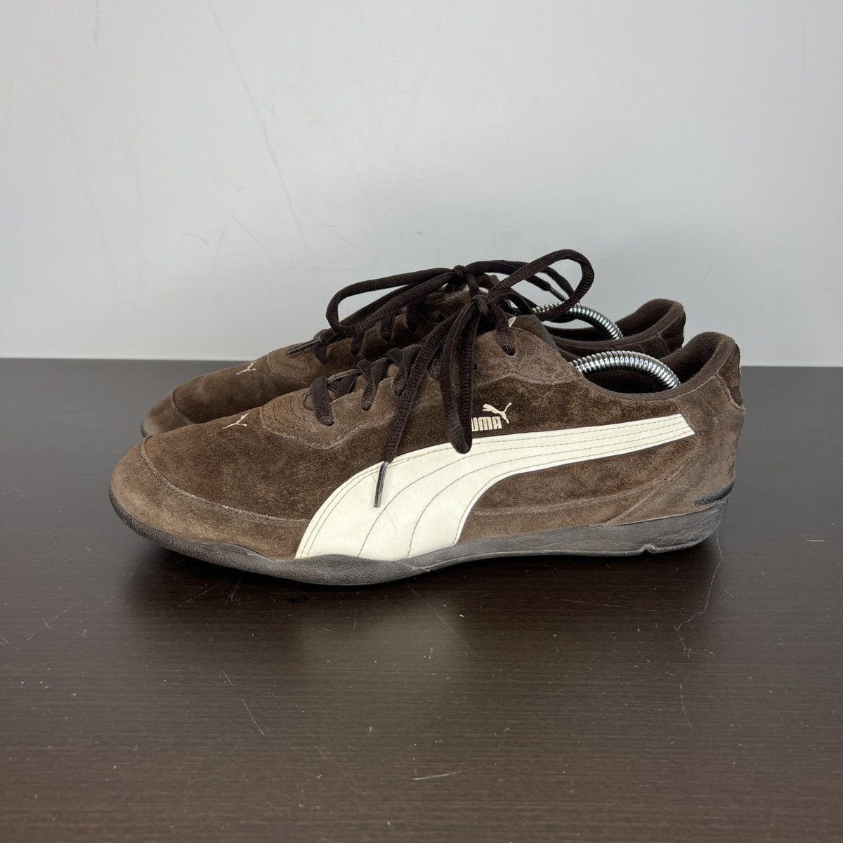 Puma Y2K Puma Speedcat Low Top Brown Suede Leather Sneakers | Grailed