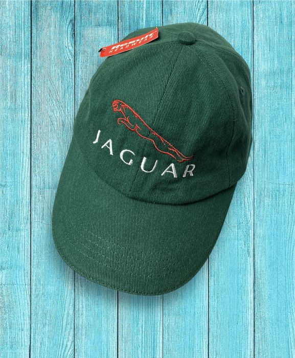 Vintage Vintage Jaguar logo embroidery hat new with tag racing cap ...