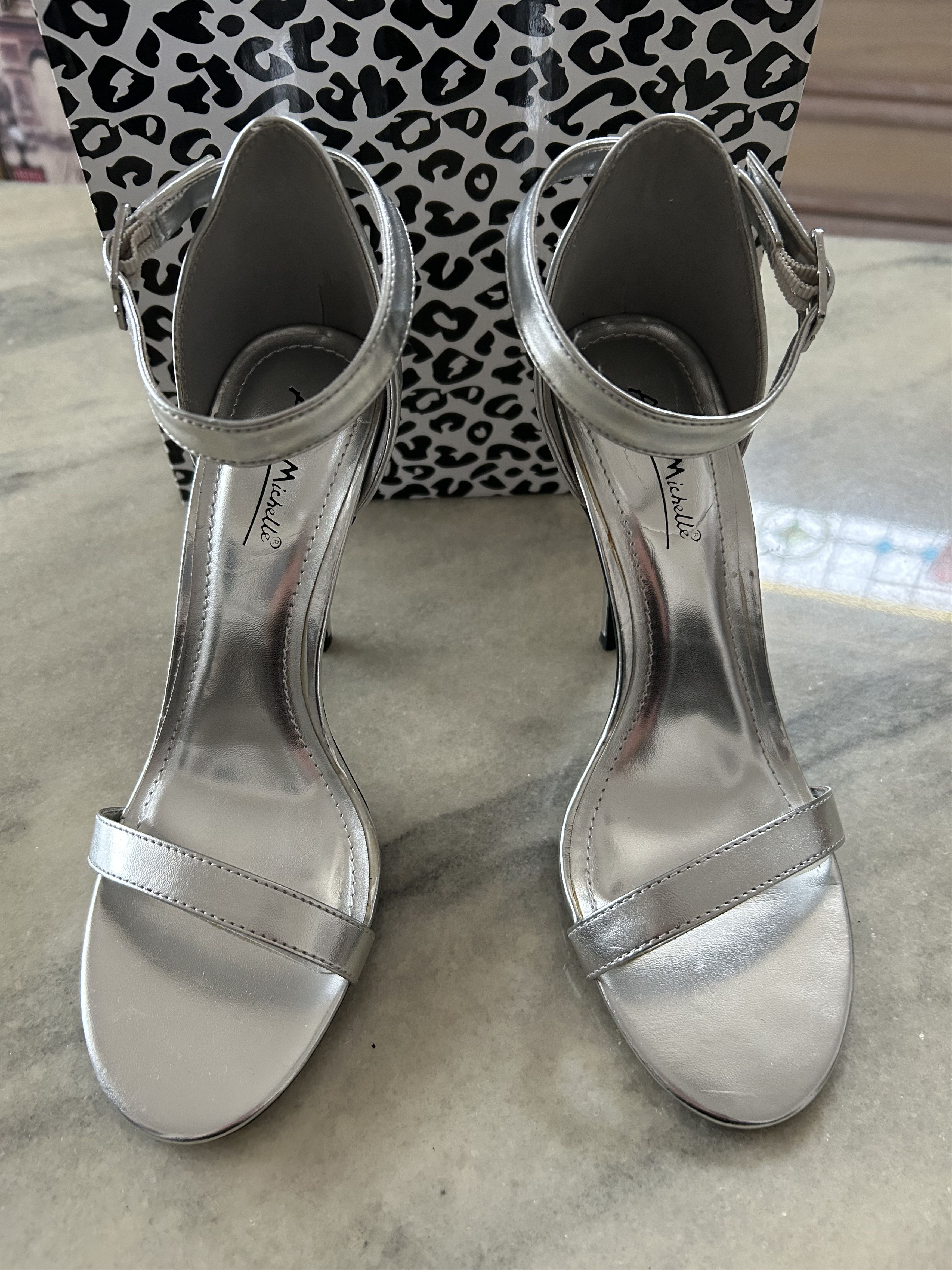 Other Vegan Ankle Strap Heels 7.5 Anne Michelle Charlotte Russe | Grailed