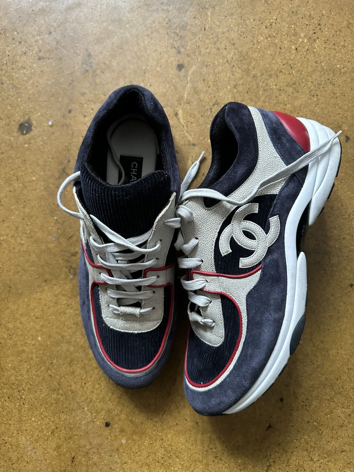 Chanel Chanel Multi Color Runner Sneakers | Grailed