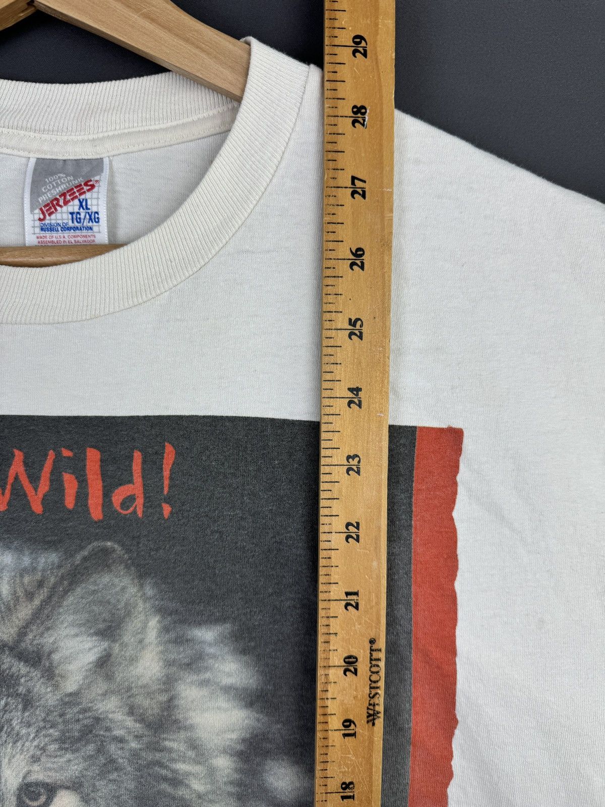 Vintage Vintage 90s Running Wild Gray Wolf Art WWF Animal Rare Art ...