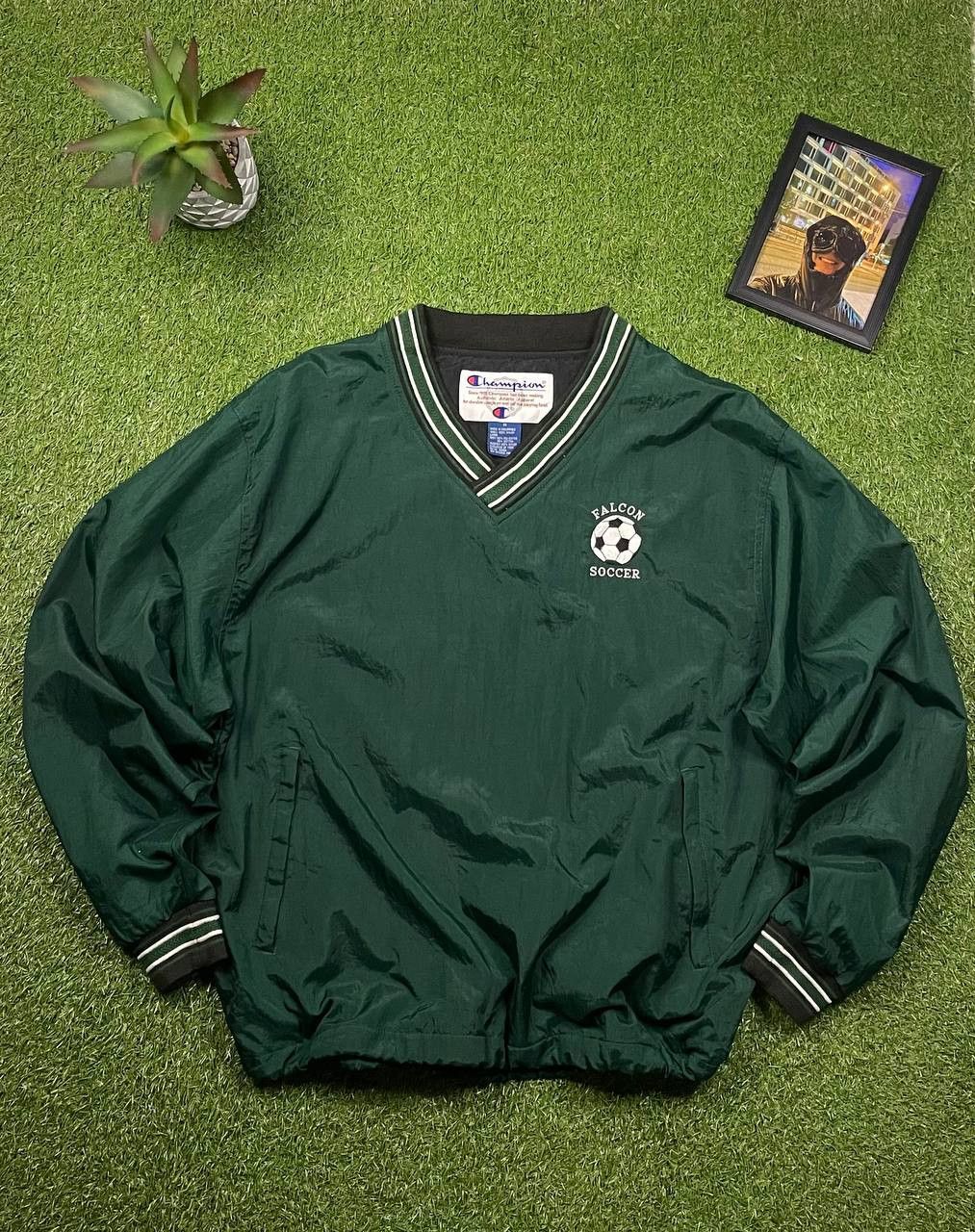 Champion Champion baseball jacket vintage old school falcon soccer ...