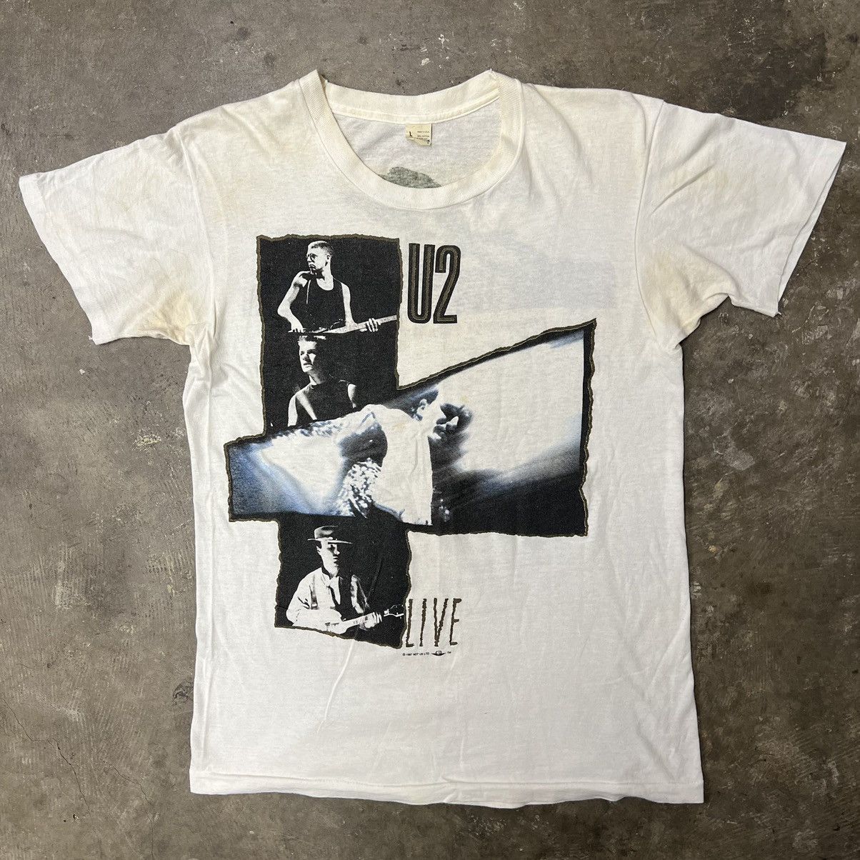 Vintage Vintage 80s U2 “Joshua Tree Tour” T Shirt | Grailed