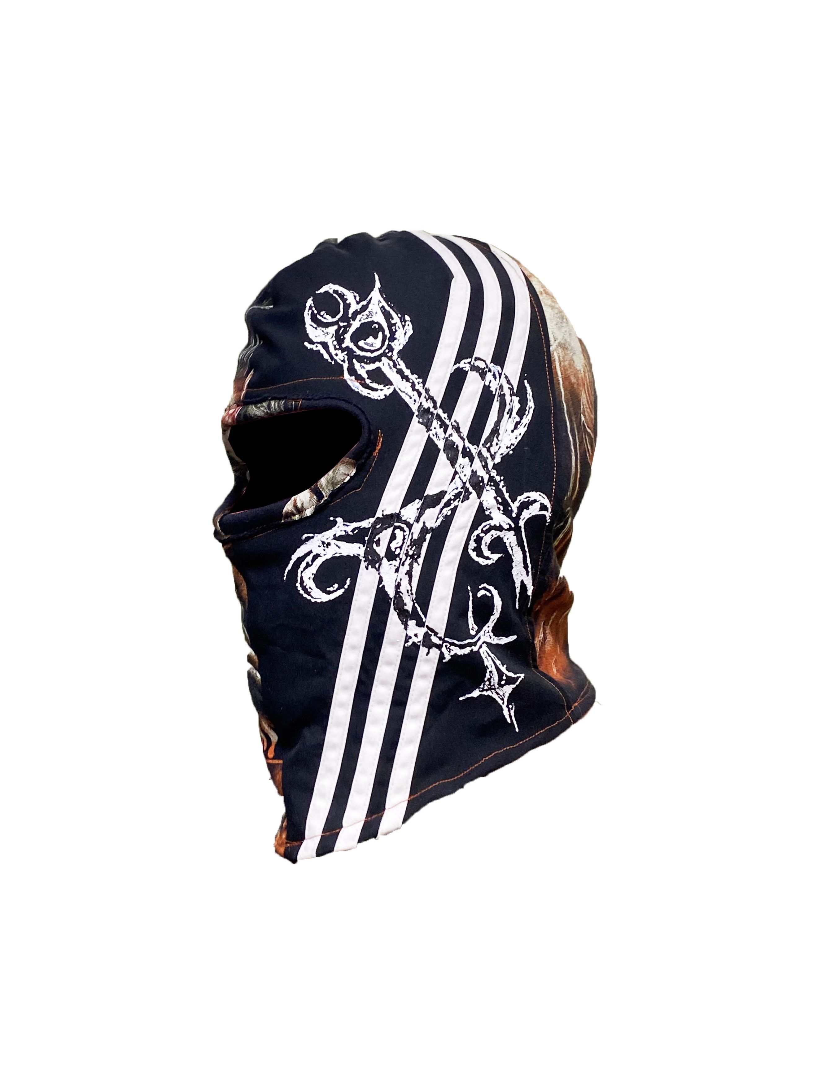 Grailed 1 OF 1 Custom Handmade Full Face Print Balaclava | Grailed