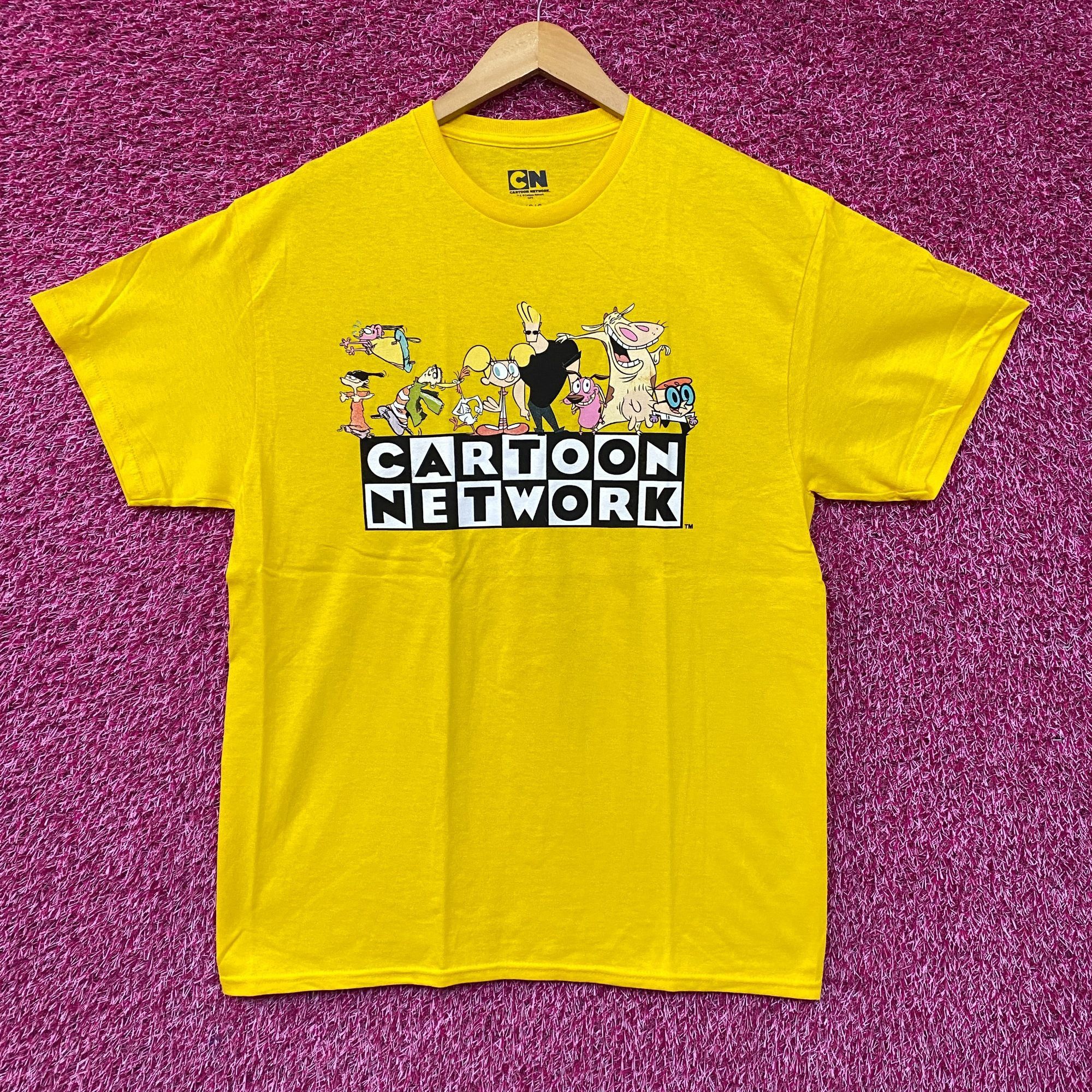 Cartoon Network Cartoon Network Throwback Logo & Character Collage T ...