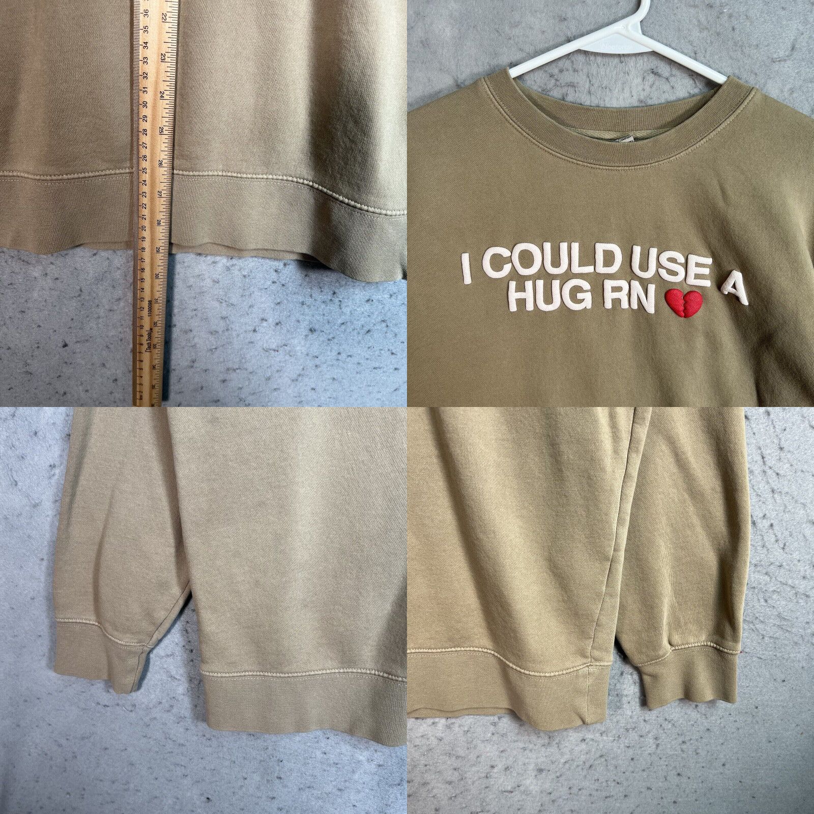 Vintage Girlies Screaming Crying Throwing Up Use A Hug Sweatshirt ...