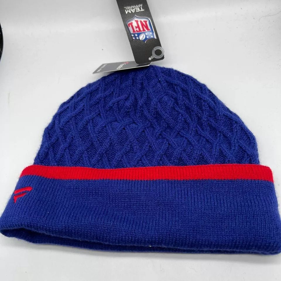 NFL New York Giants Fanatics Hat Beanie Cap Blue New Men | Grailed