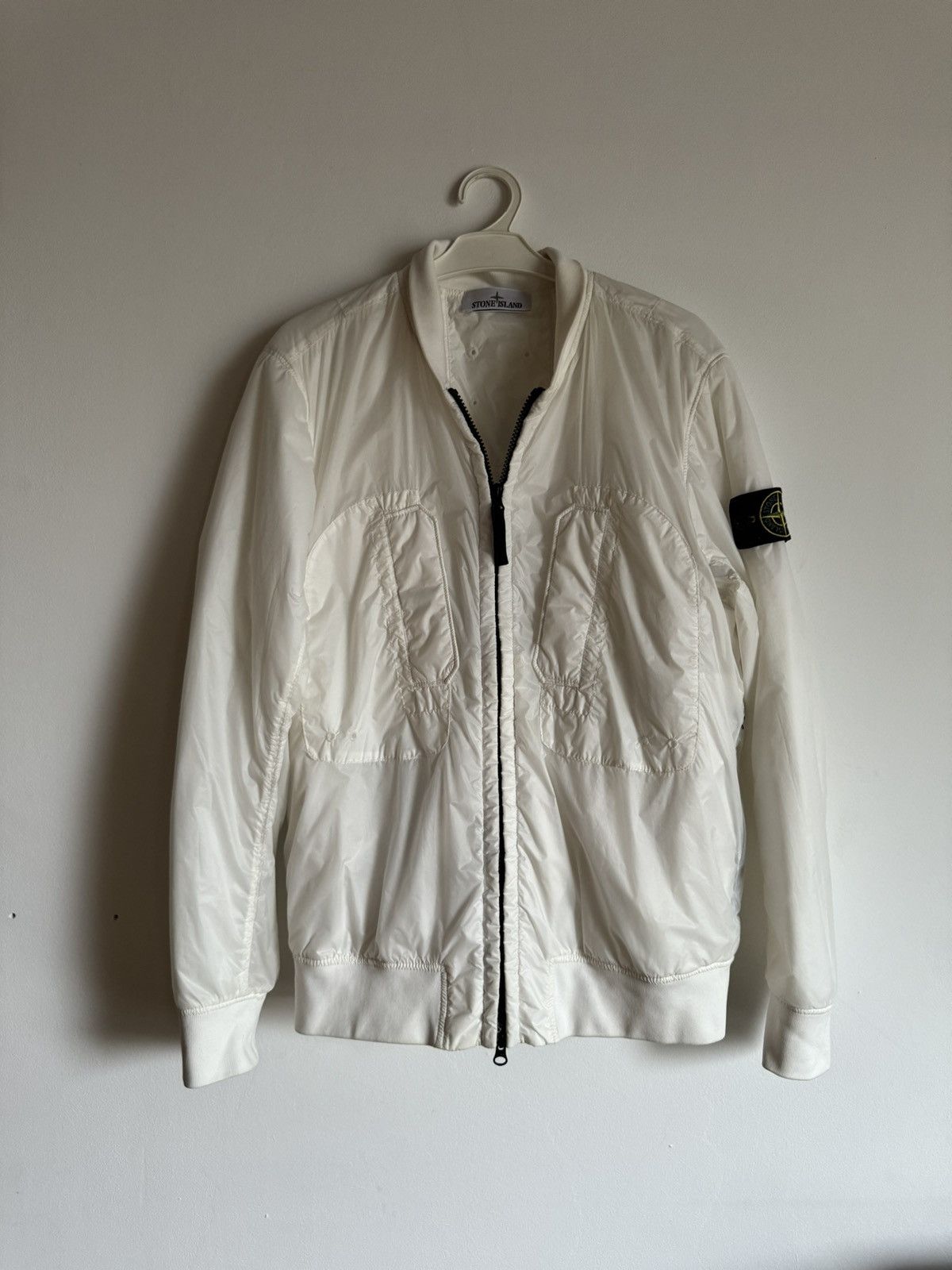 Stone Island Stone Island GARMENT DYED MICRO YARN WITH PRIMALOFT-TC ...