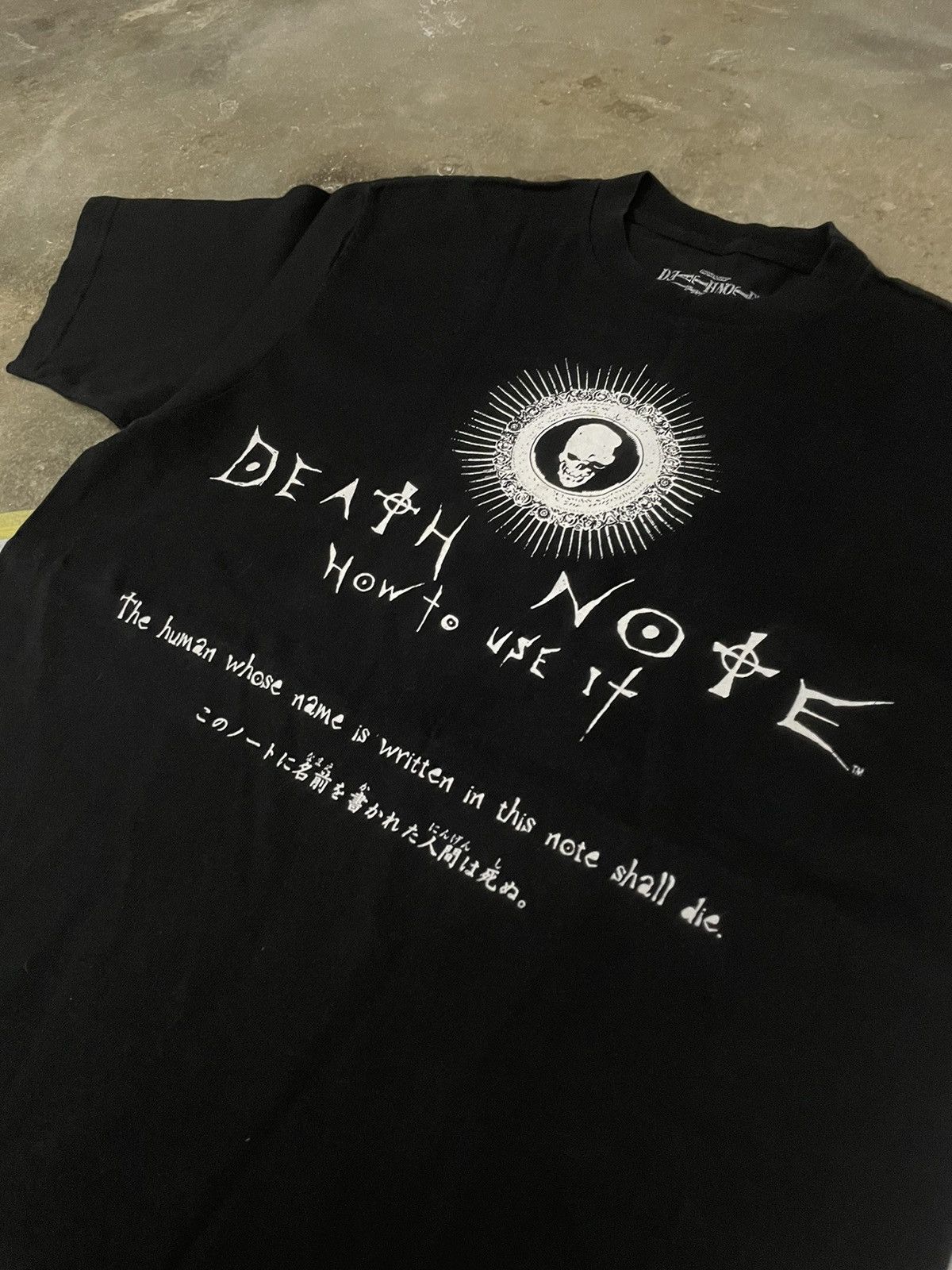 Vintage Vintage Death Note Poems Anime Movie Promo Tshier | Grailed