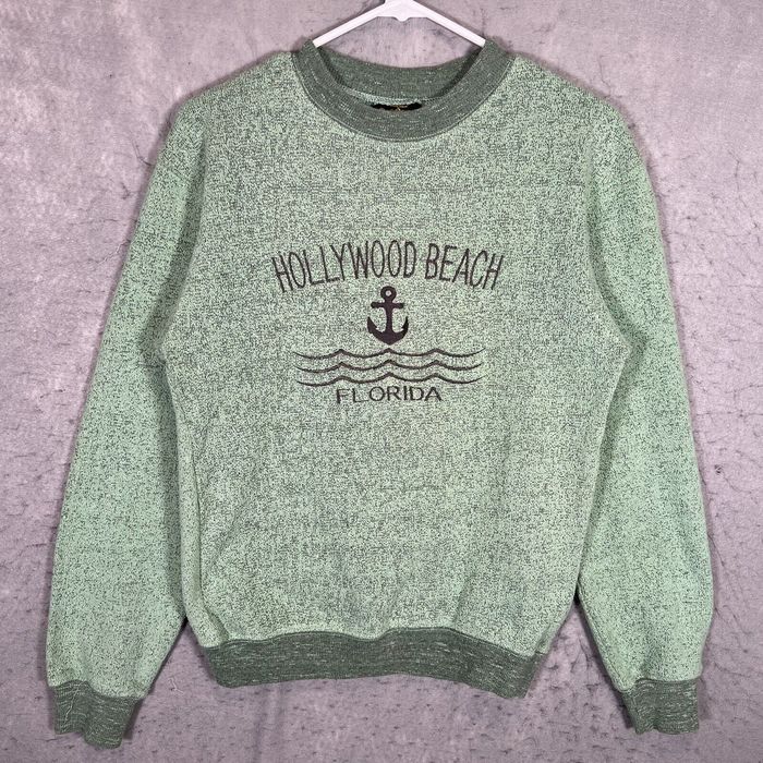 Vintage A1 Vintage 90s Renegade Hollywood Beach Florida Sweater Adult ...