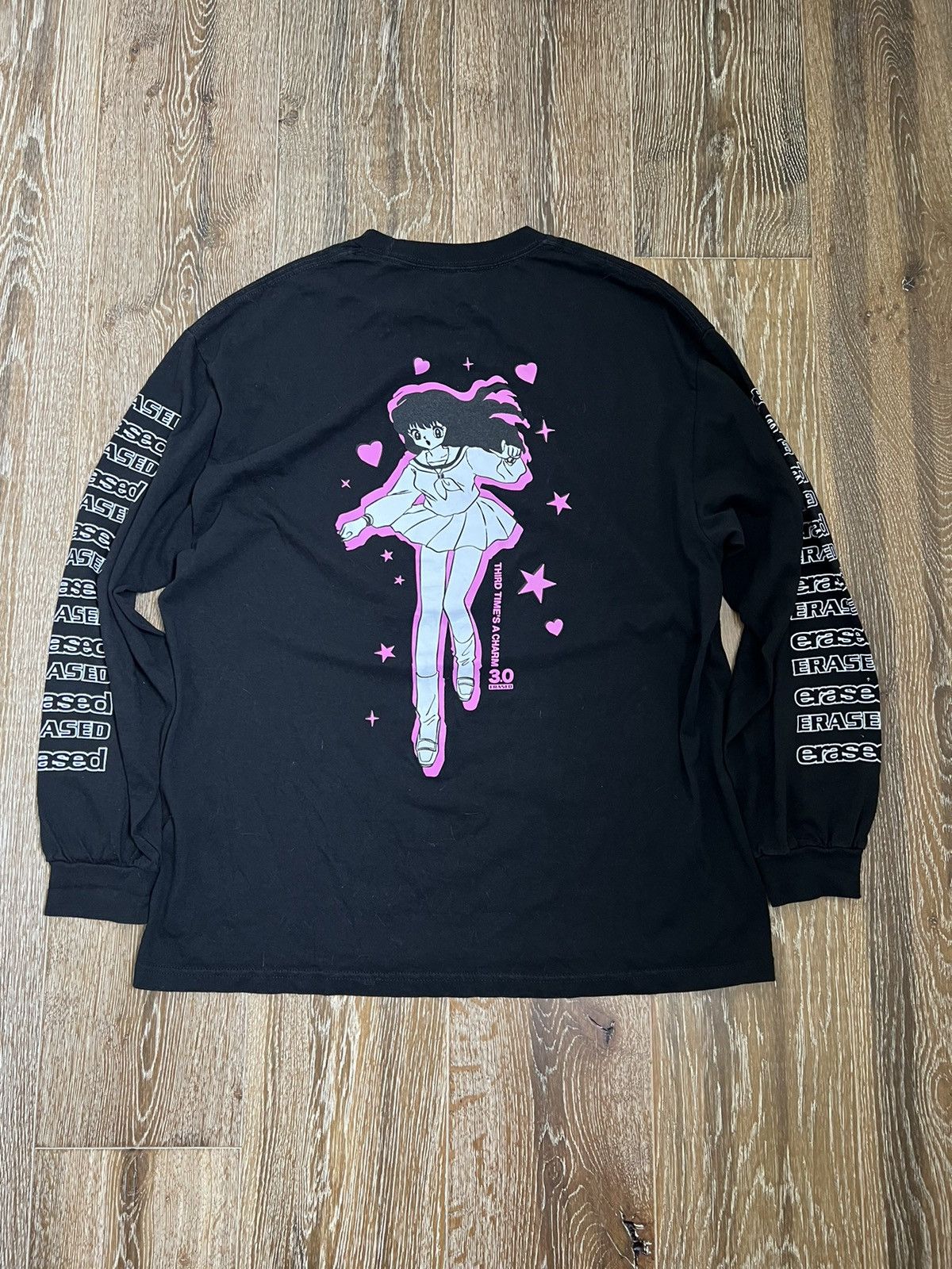 Erased Project Erased project third times a charm kagome longsleeve ...