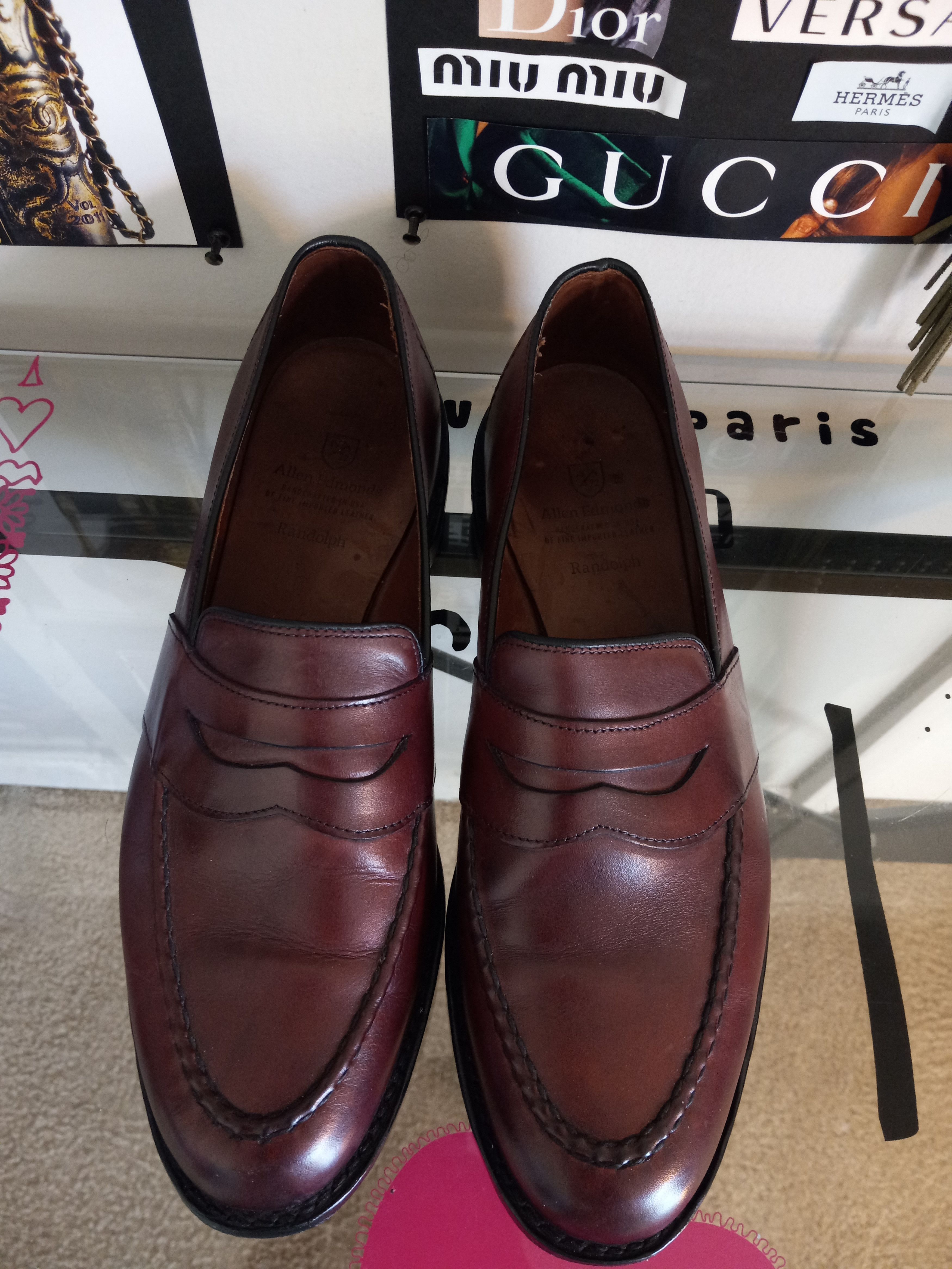 Allen Edmonds ALLEN EDMONDS Randolph penny loafer 9.5 | Grailed