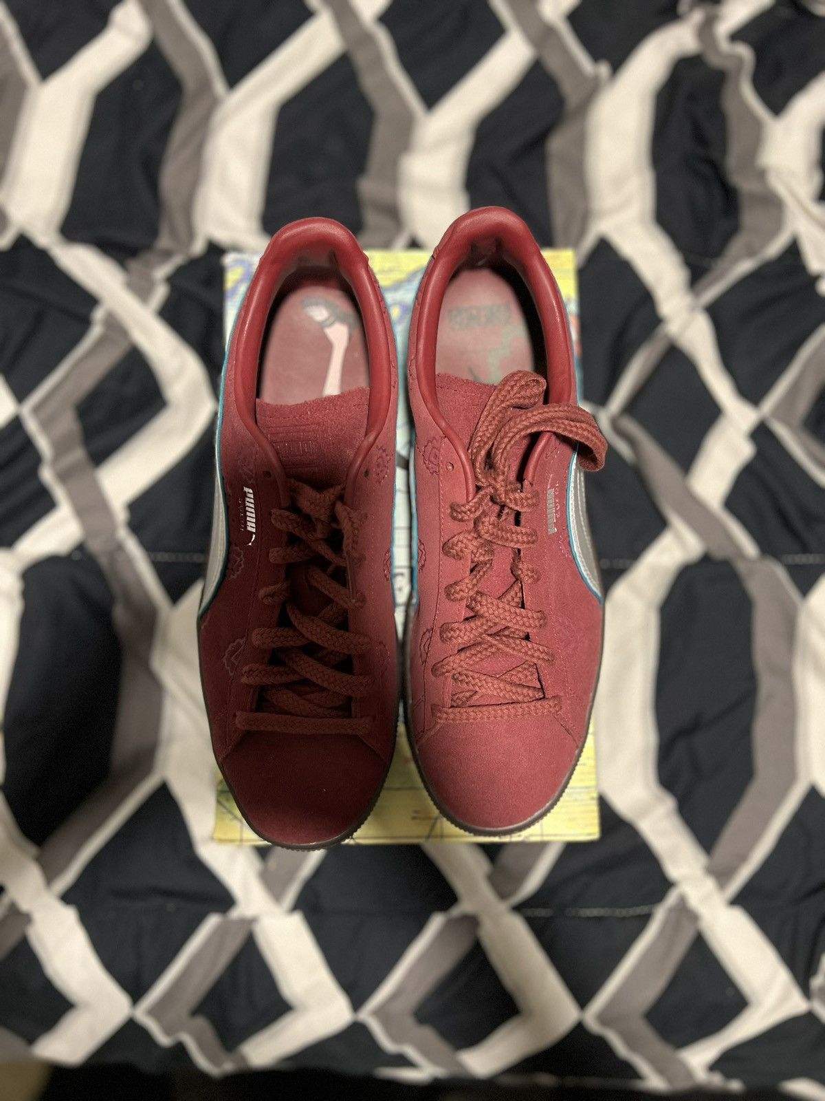 One Piece × Puma Puma Suede x One Piece “Red-Haired Shanks” | Grailed
