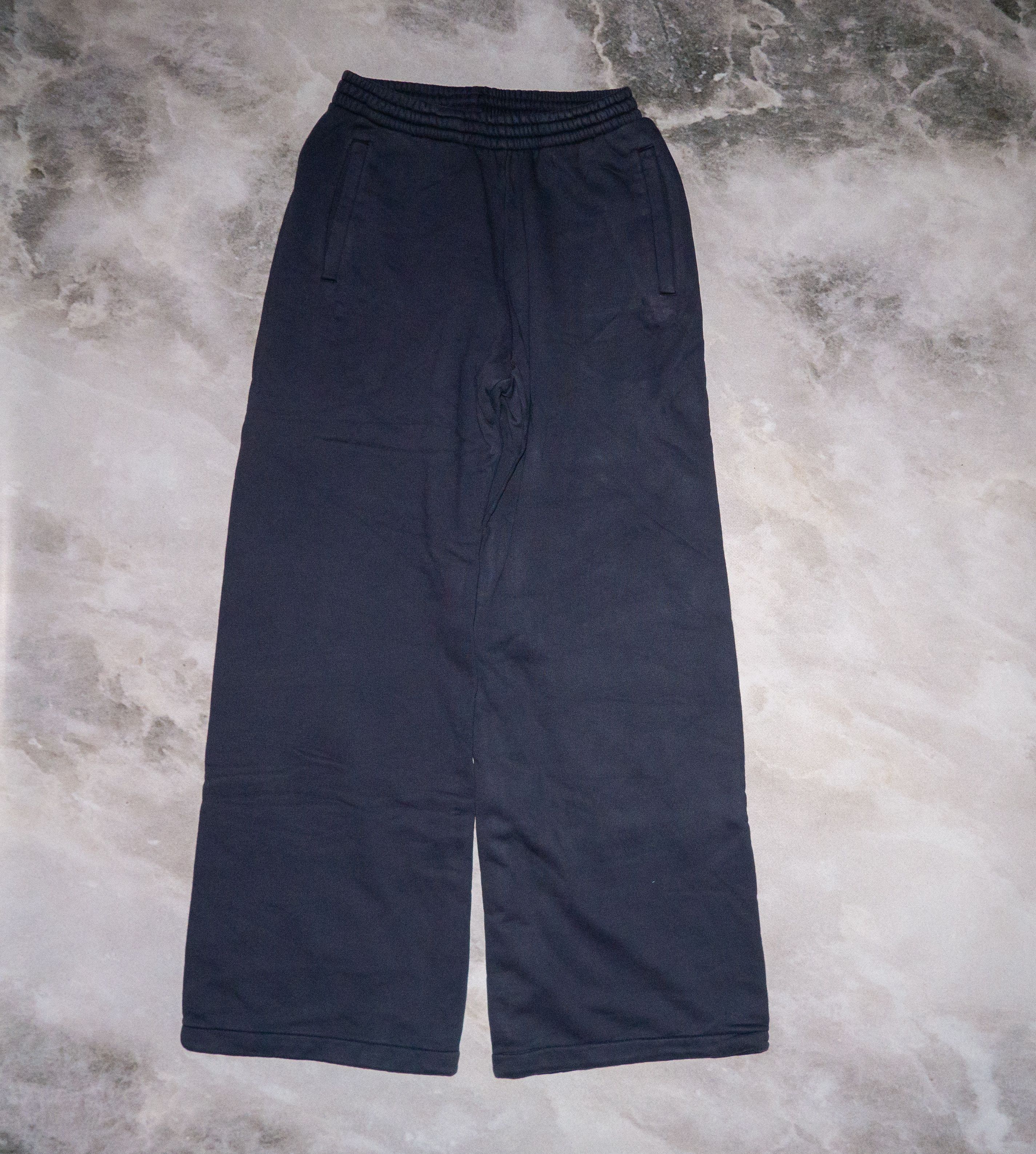 Gap × Kanye West Yeezy Gap Balenciaga Wide Leg Double Layer Sweatpants ...