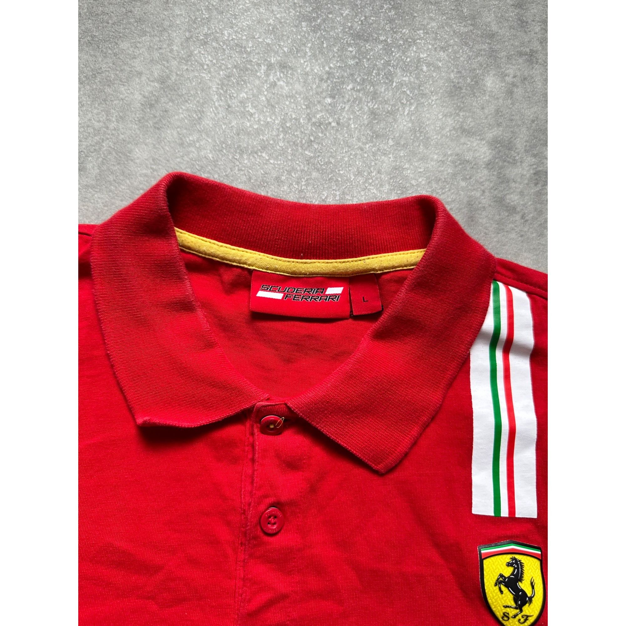 Puma Puma scuderia Ferrari shell marlboro t-shirt 80S y2k vintage | Grailed