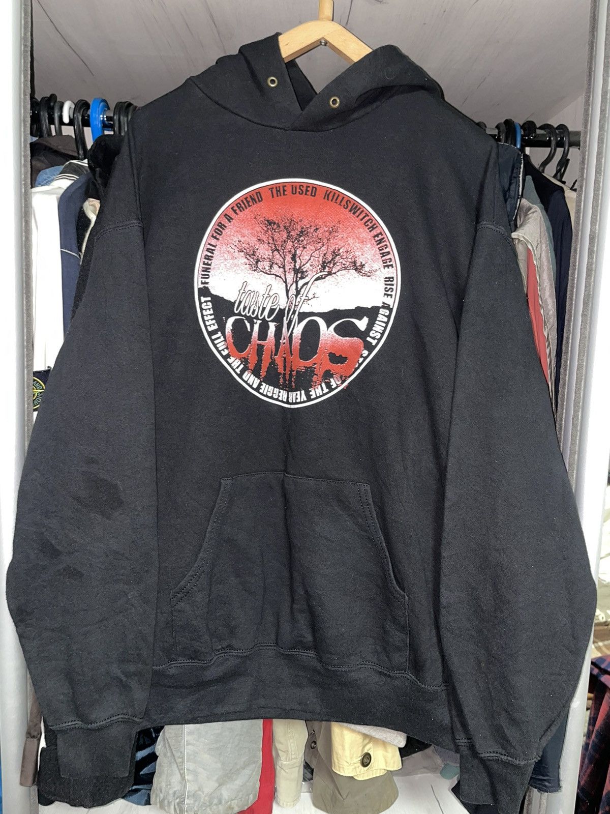 Band Tees × Vintage Vintage Tour band Taste Of Chaos 2005 hoodie | Grailed