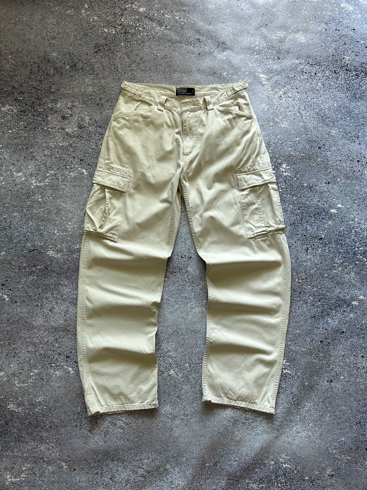 Polo Ralph Lauren × Ralph Lauren × Vintage Vintage Polo Ralph Lauren Cargo Multi Pocket Pants ...