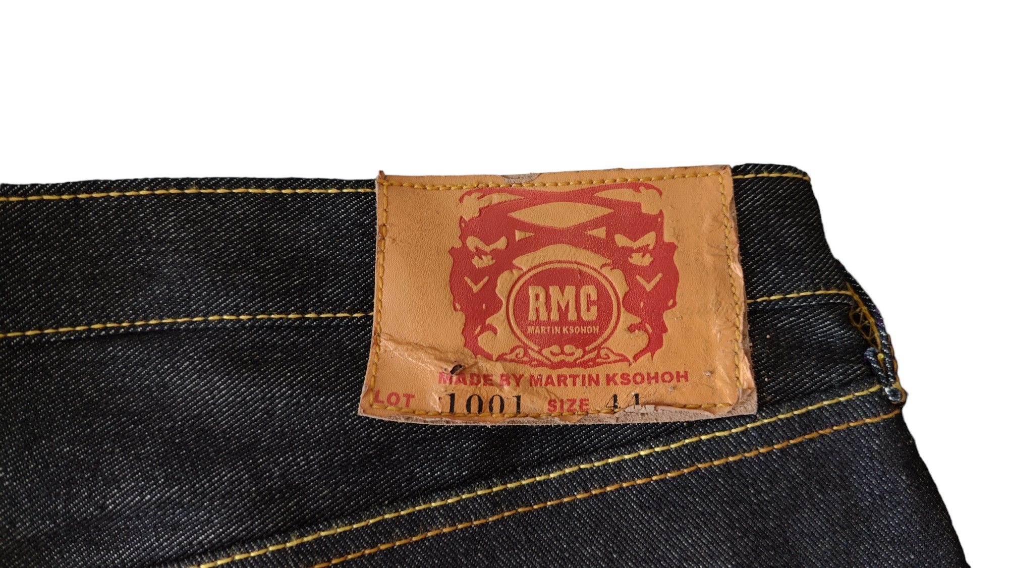 Japanese Brand × RMC Jeans RMC Red Monkey Company x Ksohoh Bondage Raw ...
