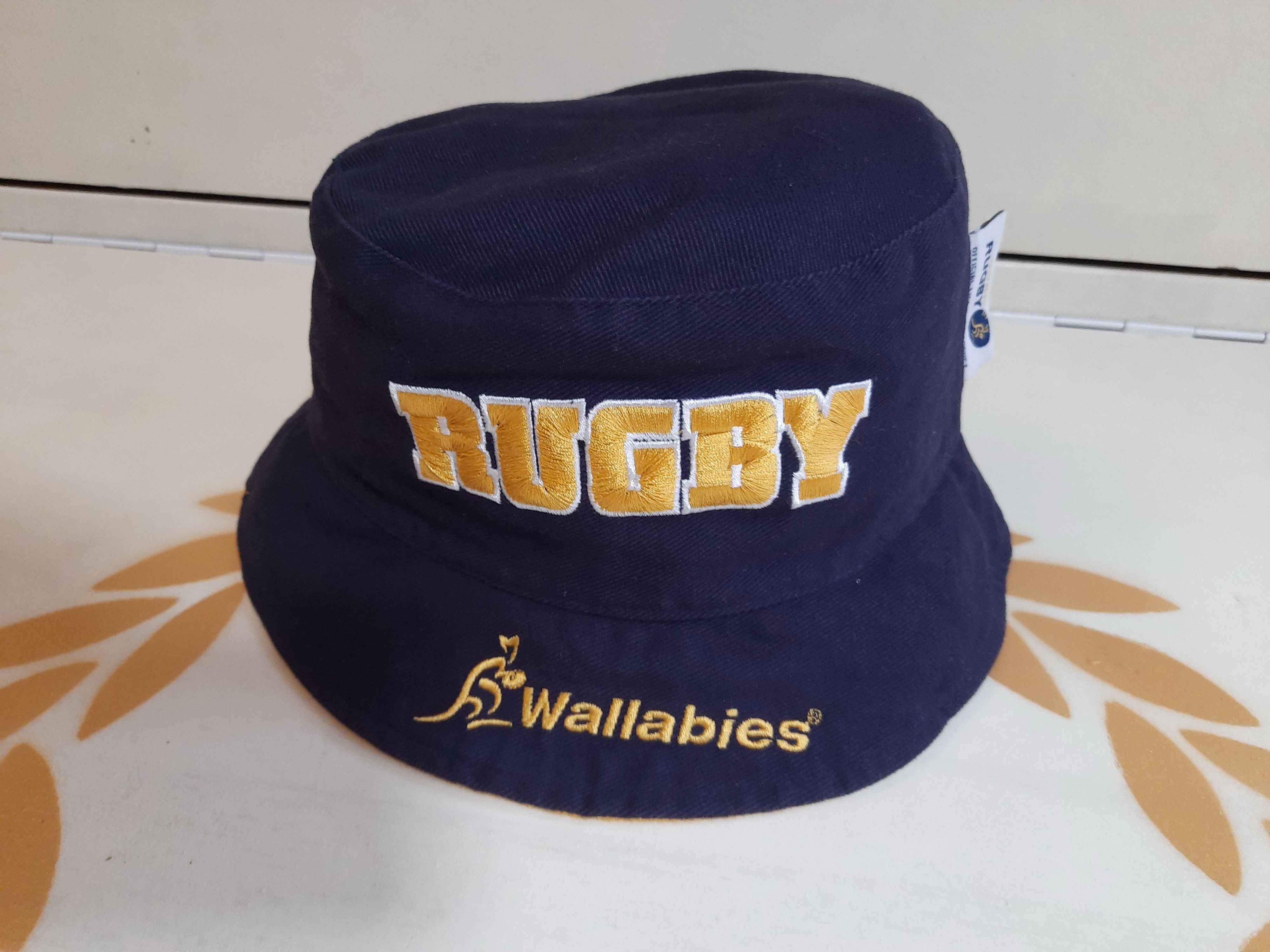 Vintage Wallabies Australia Rugby Reversible Bucket Hat Vintage | Grailed