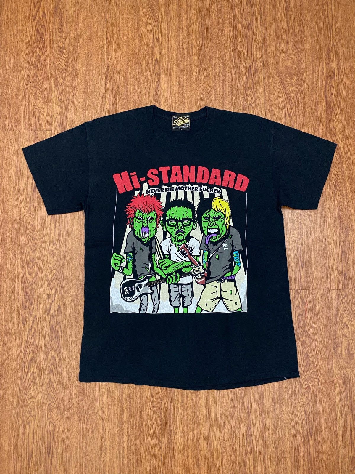 Band Tees × Japanese Brand × Vintage Hi-Standard japanese punk rock ...