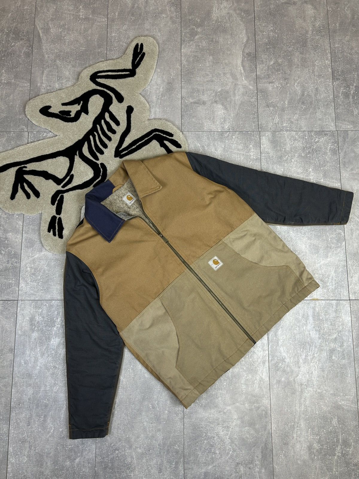 Vintage Mens Vintage Carhartt Wip Rework Jacket custom Detroit y2k ...