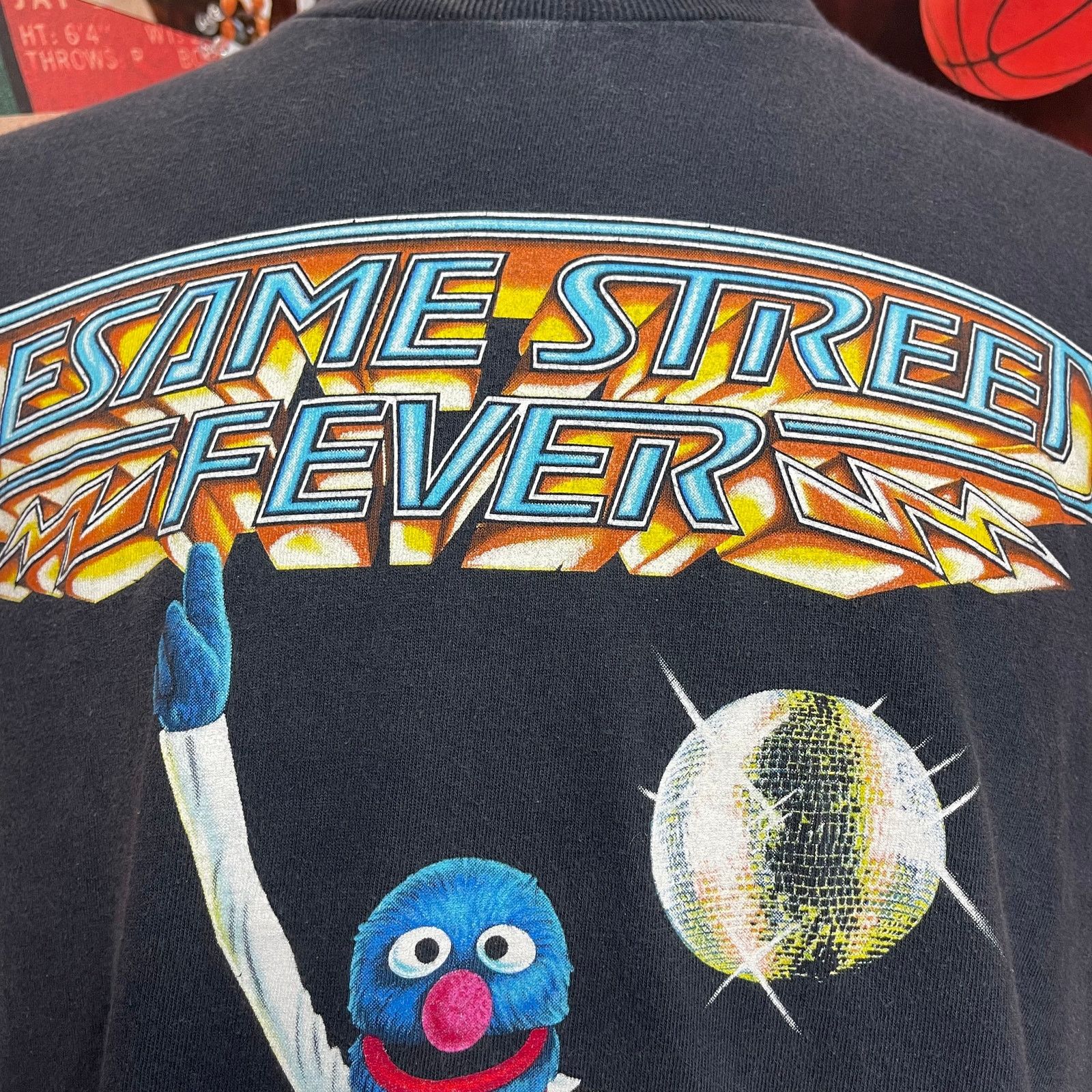 Vintage Vintage Sesame Street Fever Grover Disco Dance Tee | Grailed
