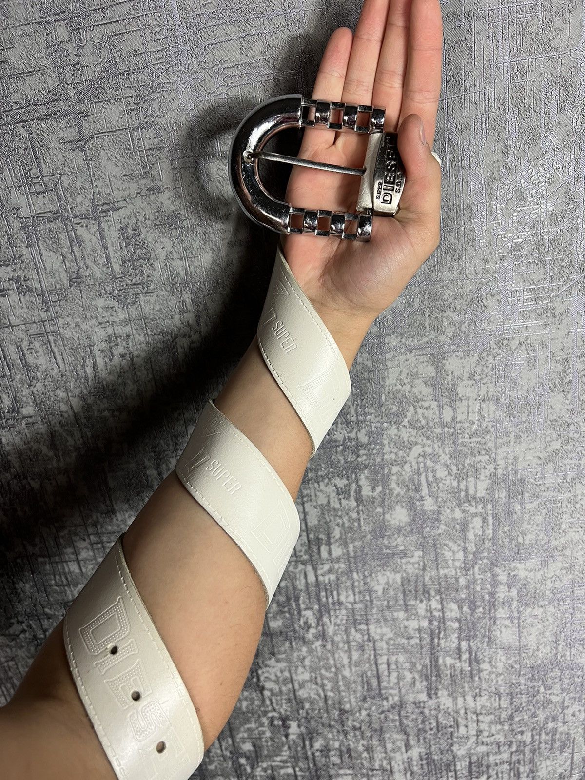 Diesel Diesel monogram belt big buckle | Grailed