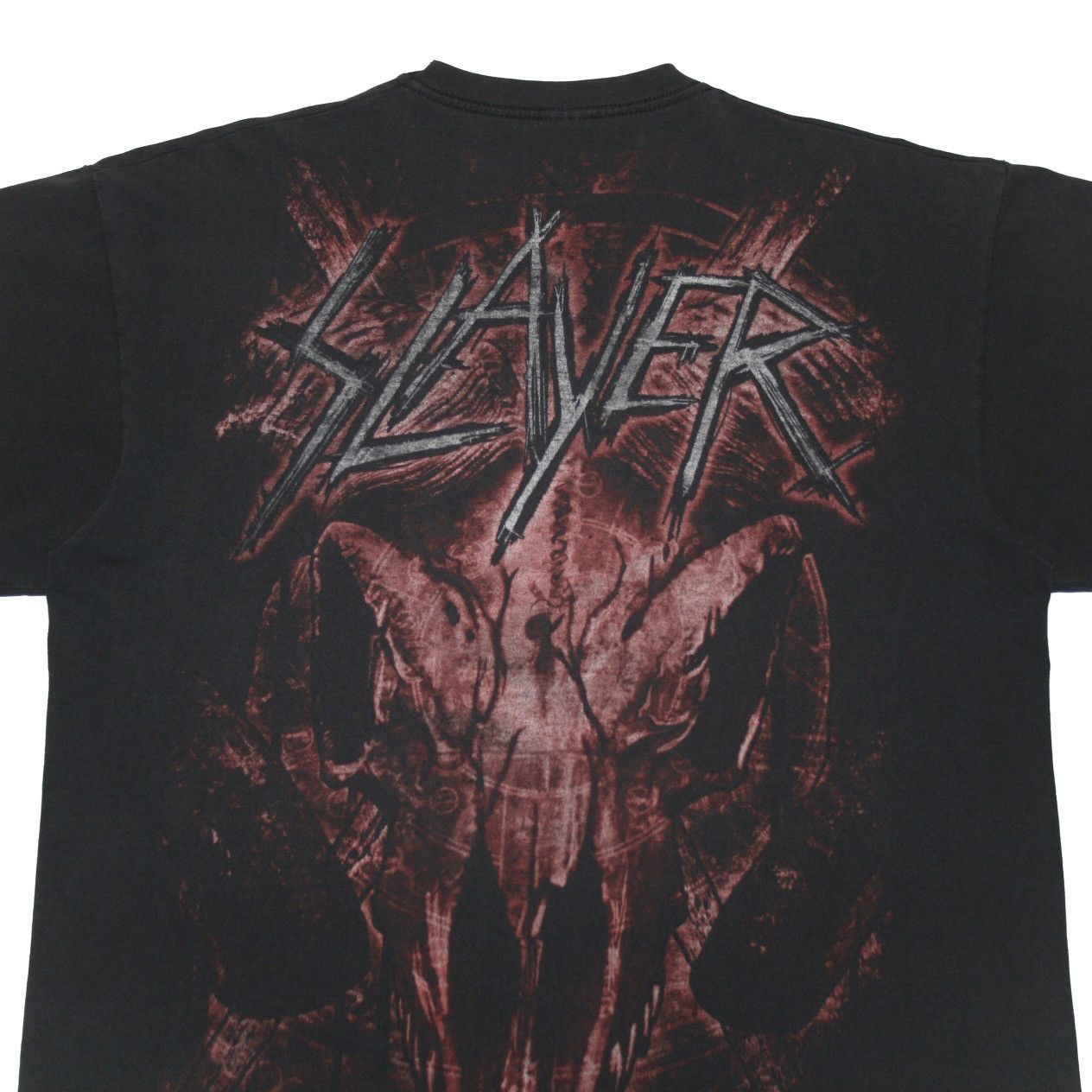 Vintage Vintage Slayer Mongo Goat Allover Death Metal 666 Tee | Grailed