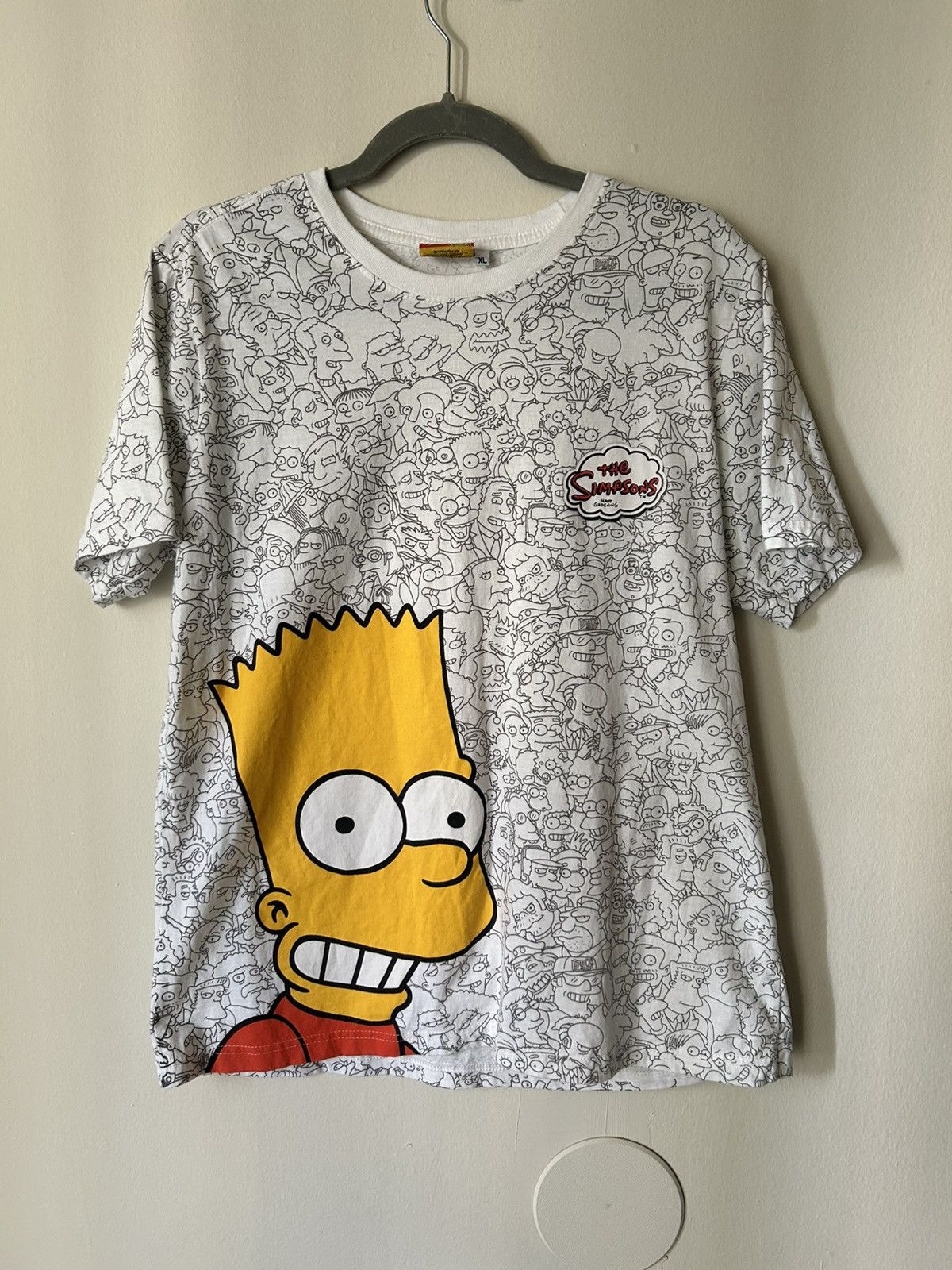 Streetwear × The Simpsons × Vintage The Simpsons Bart Logo Head ...
