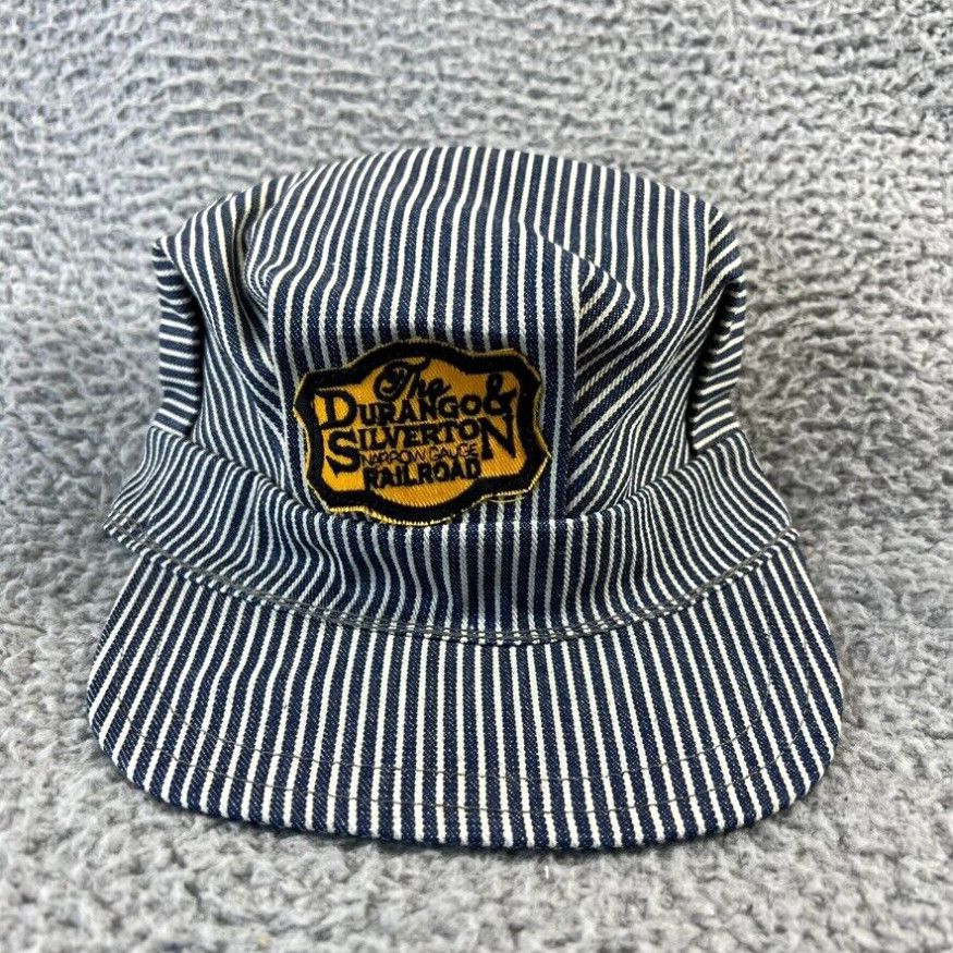 Durango Vintage Durango & Silverton Railroad Hat Blue Small Hickory ...