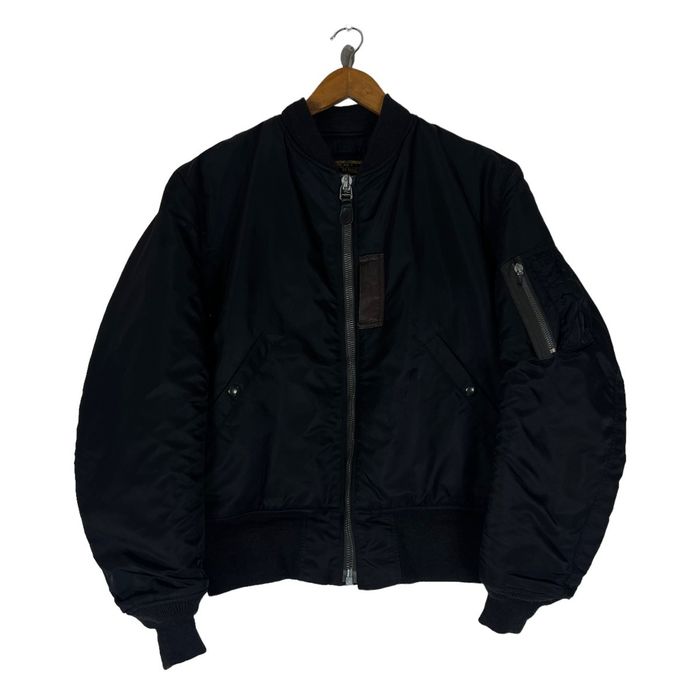 Buzz Rickson's 🔥BUZZ RICKSONS WILLIAM GIBSON MA-1 FLYERS BOMBER JACKET ...