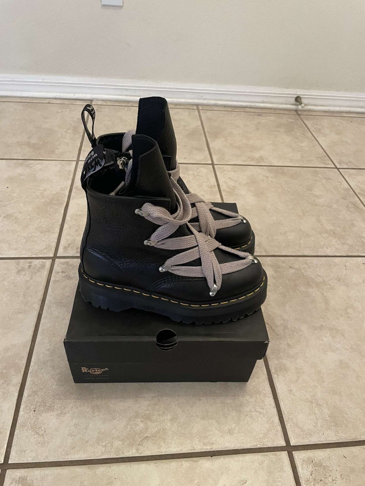 Rick Owens Rick Owen Doc Martens | Grailed