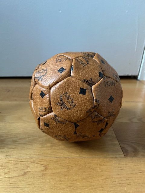 MCM MCM Mini Cognac Soccer Ball Collectible | Grailed