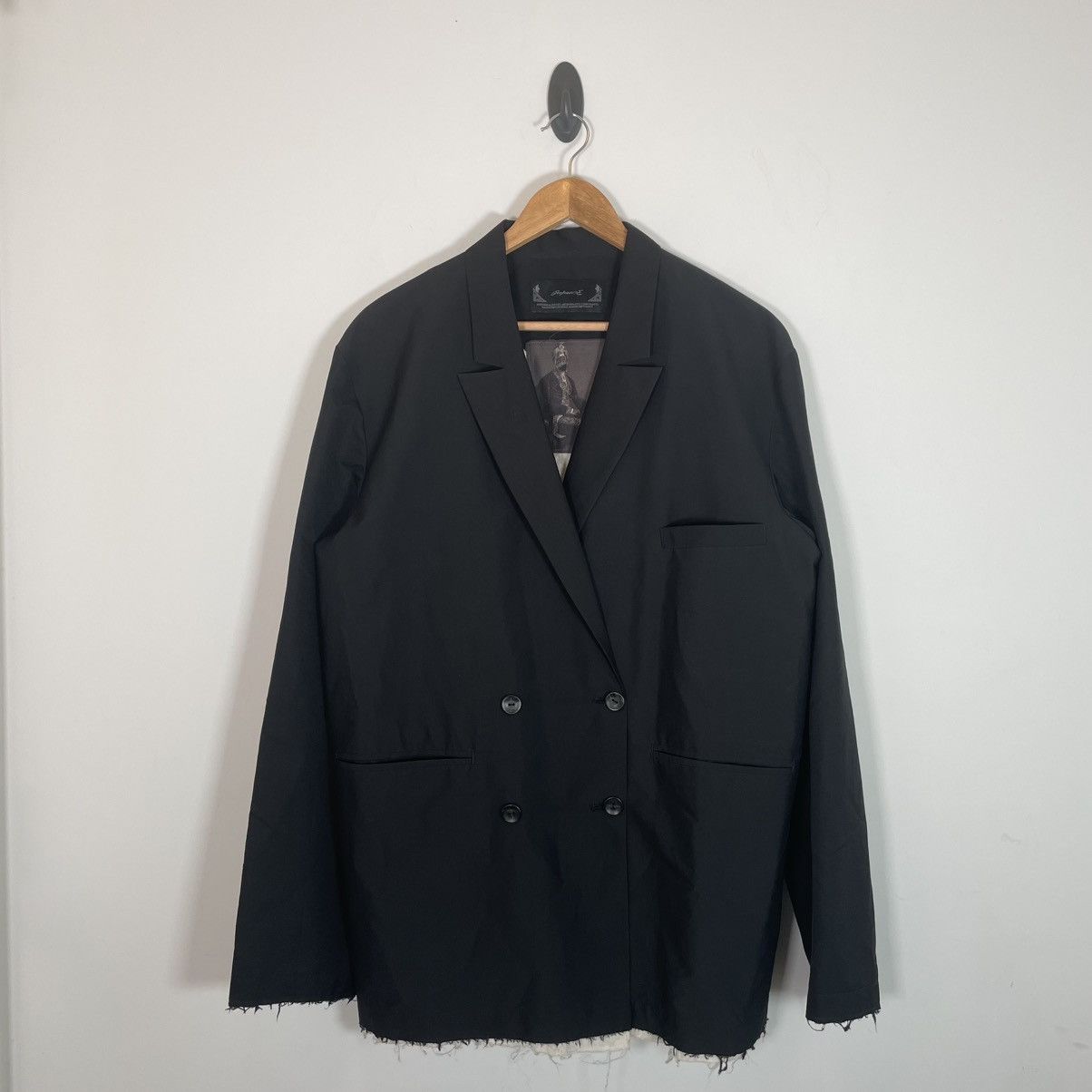Professor.E Professor E FW21 Raw Hem Blazer Mens 48 | Grailed