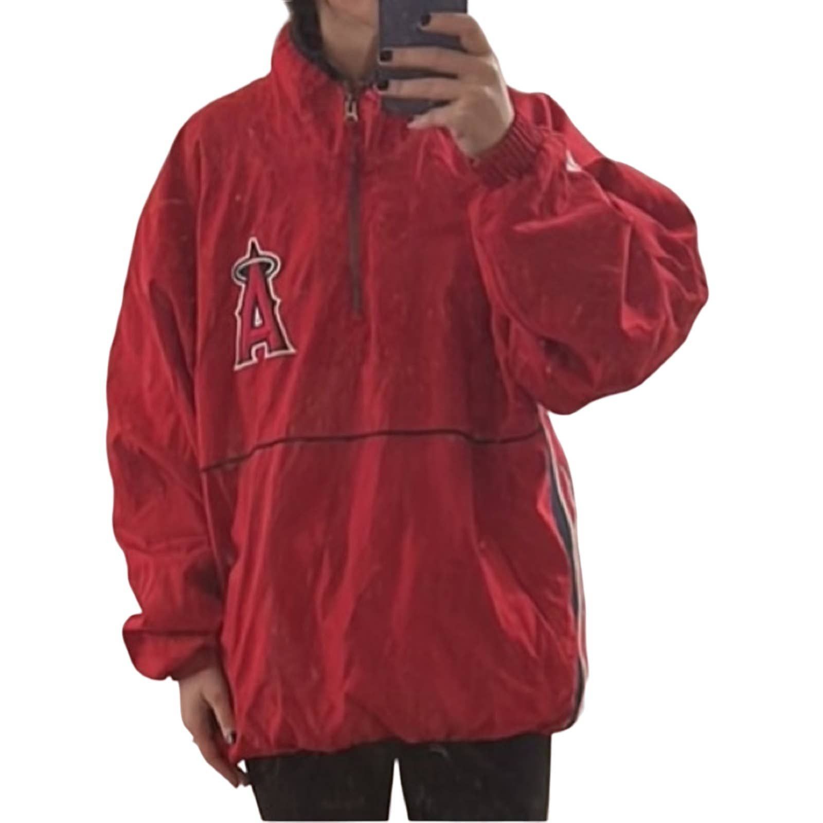 Majestic Majestic Men's Medium LA Angels Windbreaker Jacket | Grailed