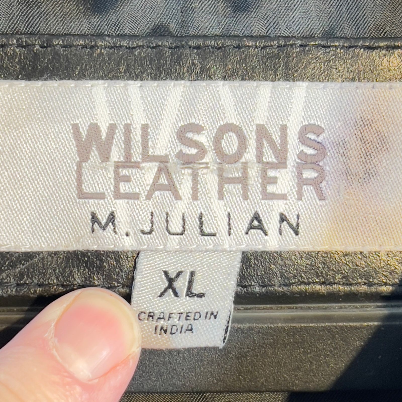 Wilsons Leather Wilson's Leather M. Julian Leather Jacket Men XL ...
