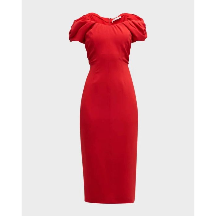 Designer Red Nora Dress In Red | Grailed