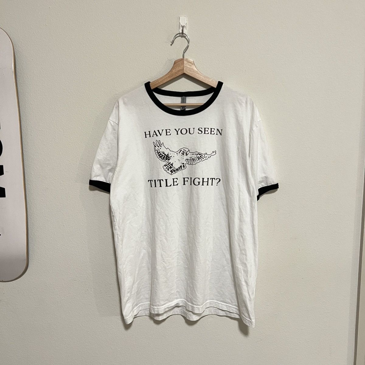 Band Tees × Vintage vintage title fight ringer band t shirt | Grailed
