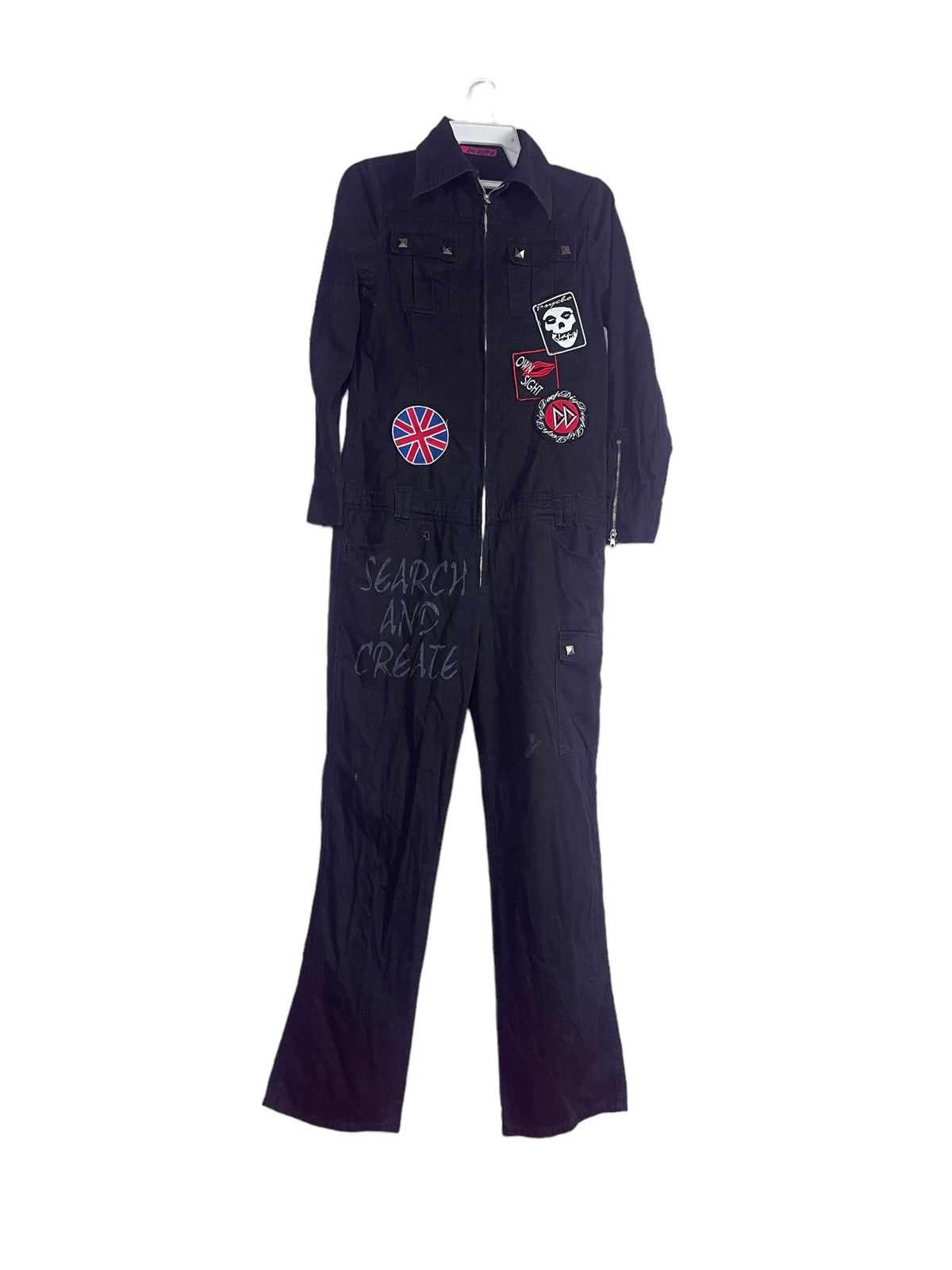 Overalls × Seditionaries × Vintage Dig-Deep overall punk skull | Grailed