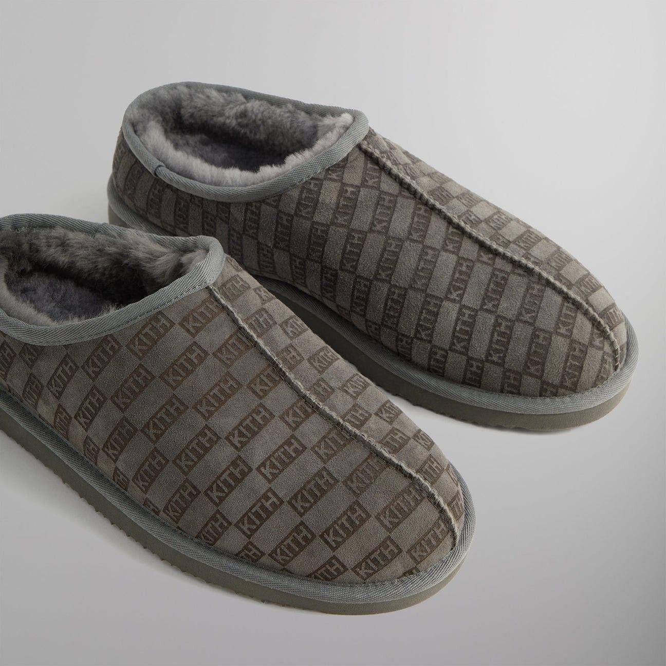 Kith Kith Monogram Shearling Slippers | Grailed