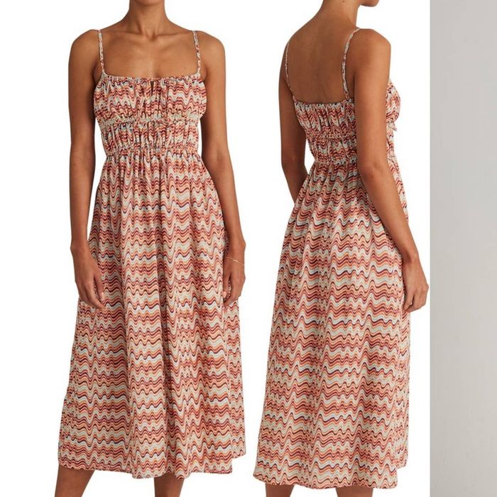 Faithfull The Brand FAITHFUL THE BRAND Francesca Midi Dress NWT in Size ...