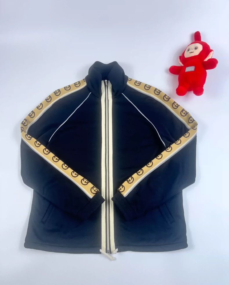 Gucci Gucci Black 3m reflective string logo school uniform jacket | Grailed