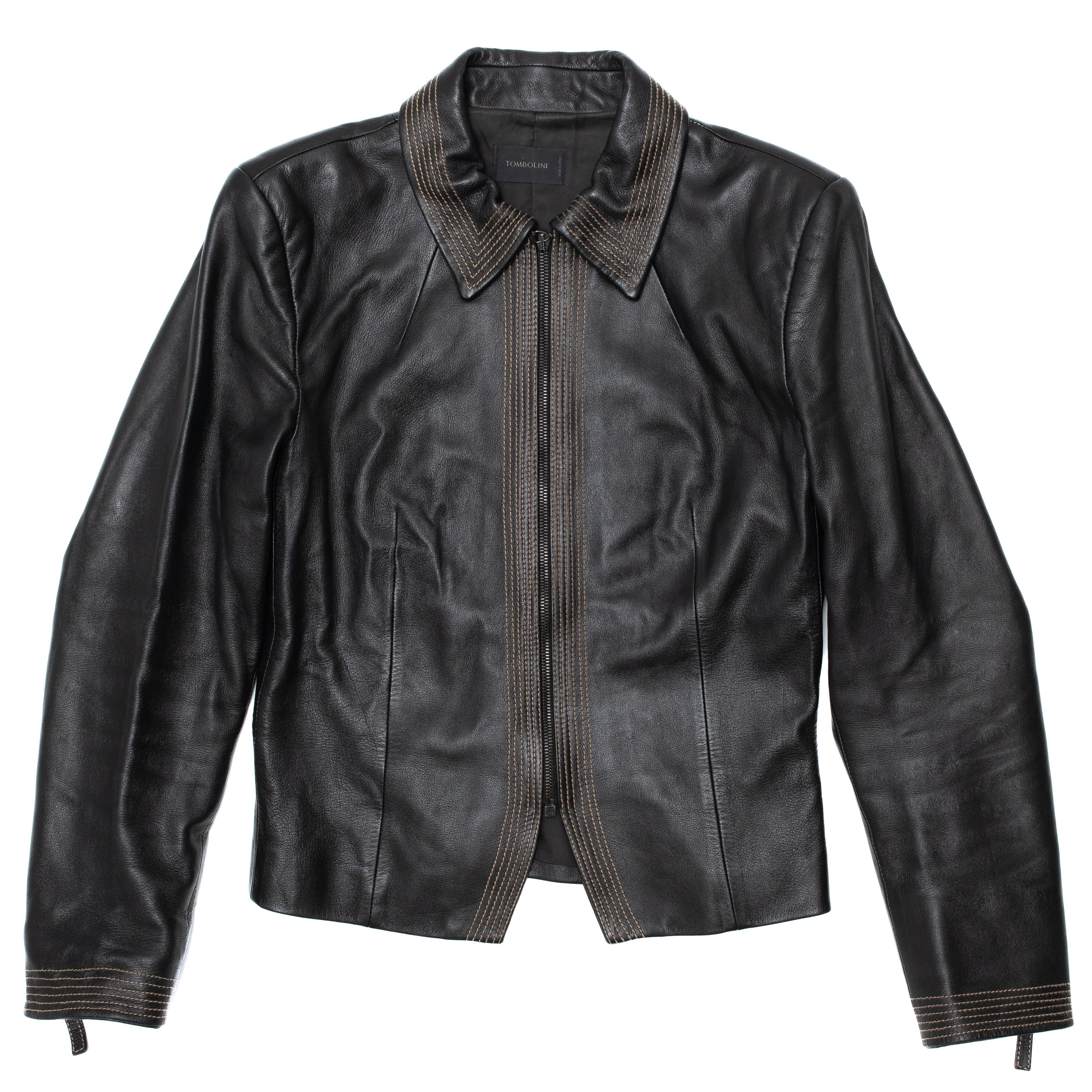 Tombolini TOMBOLINI Leather Jacket | Grailed