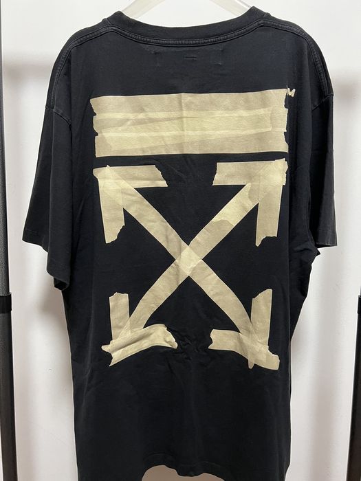 Off-White OFF-WHITE Tape Arrow Tshirt | Grailed