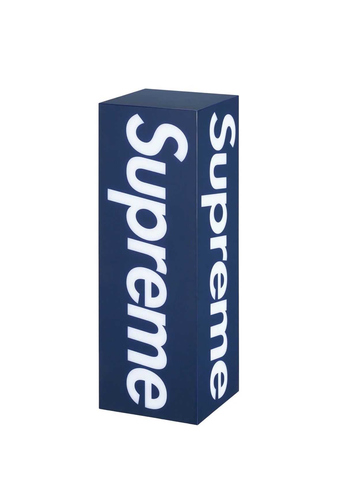 Streetwear × Supreme × Vintage Supreme Blue Box Logo Lamp FW23 | Grailed