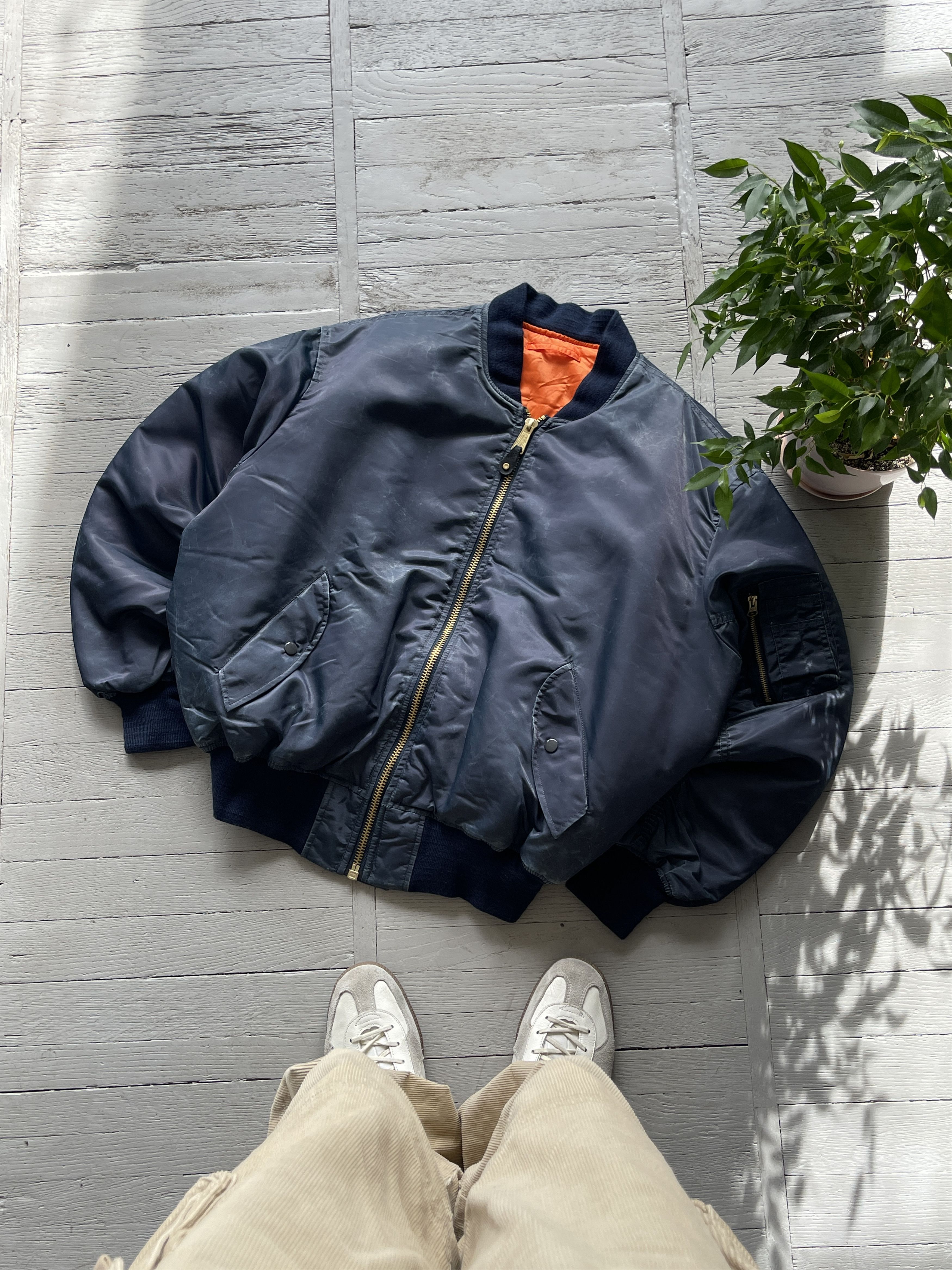 Avant Garde × Japanese Brand × Vintage Vintage MA 1 Intermediate Bomber Jacket | Grailed