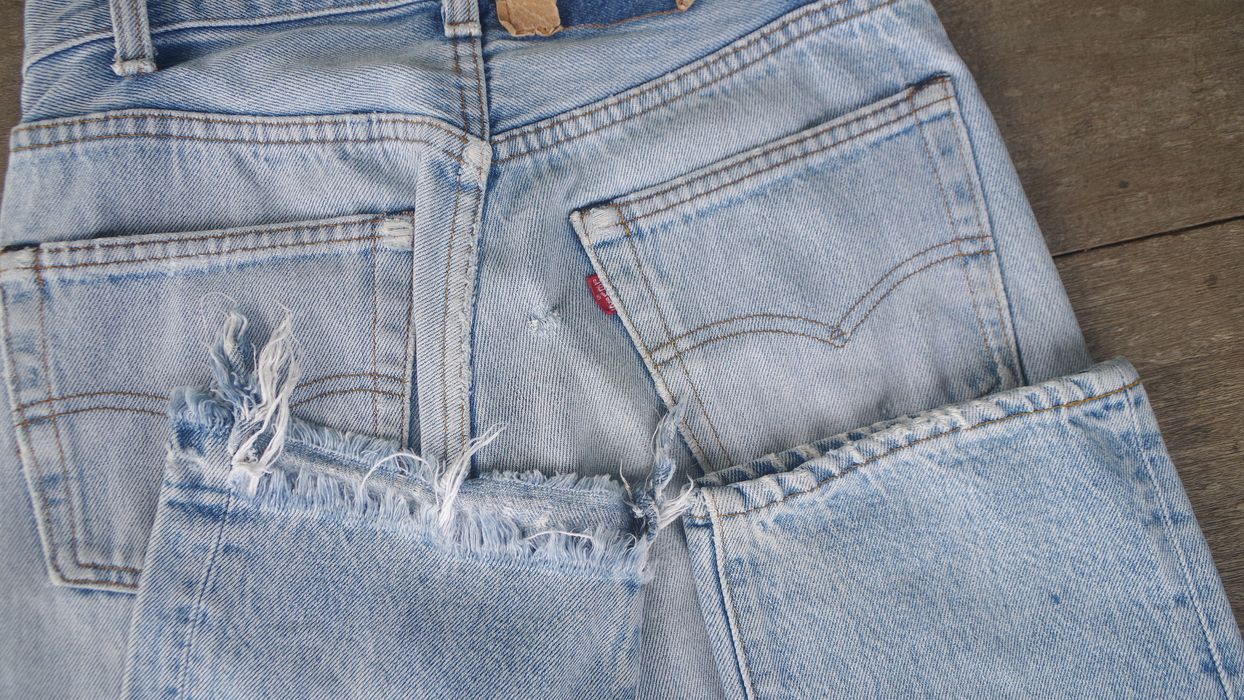 Levi's levis 501 black bar W26 L30 , SF 207 label | Grailed