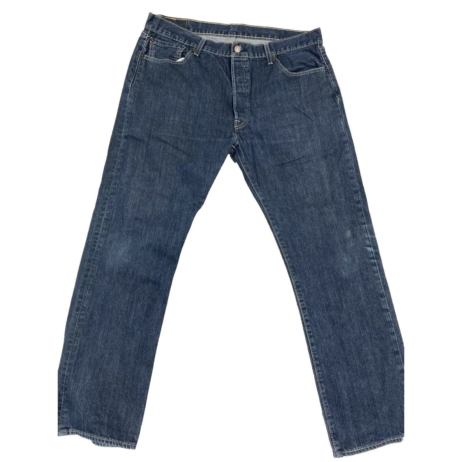 Levi's Levis 501 Jeans Mens 36x30 Blue Straight Button Fly 36x29 | Grailed