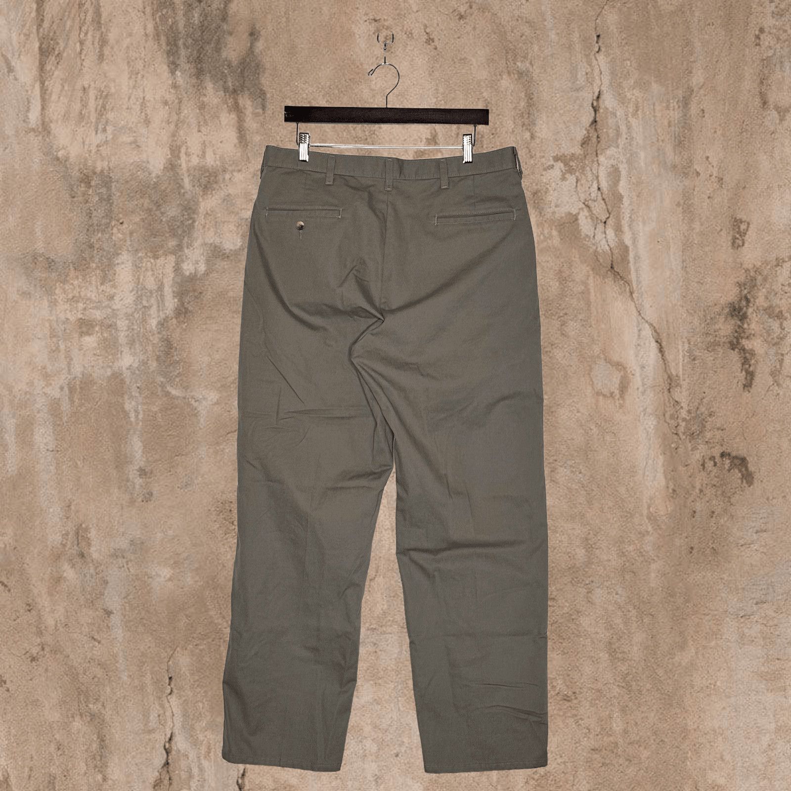 Rustler × Streetwear × Vintage Brown Rustler Khakis Work Pants Baggy ...