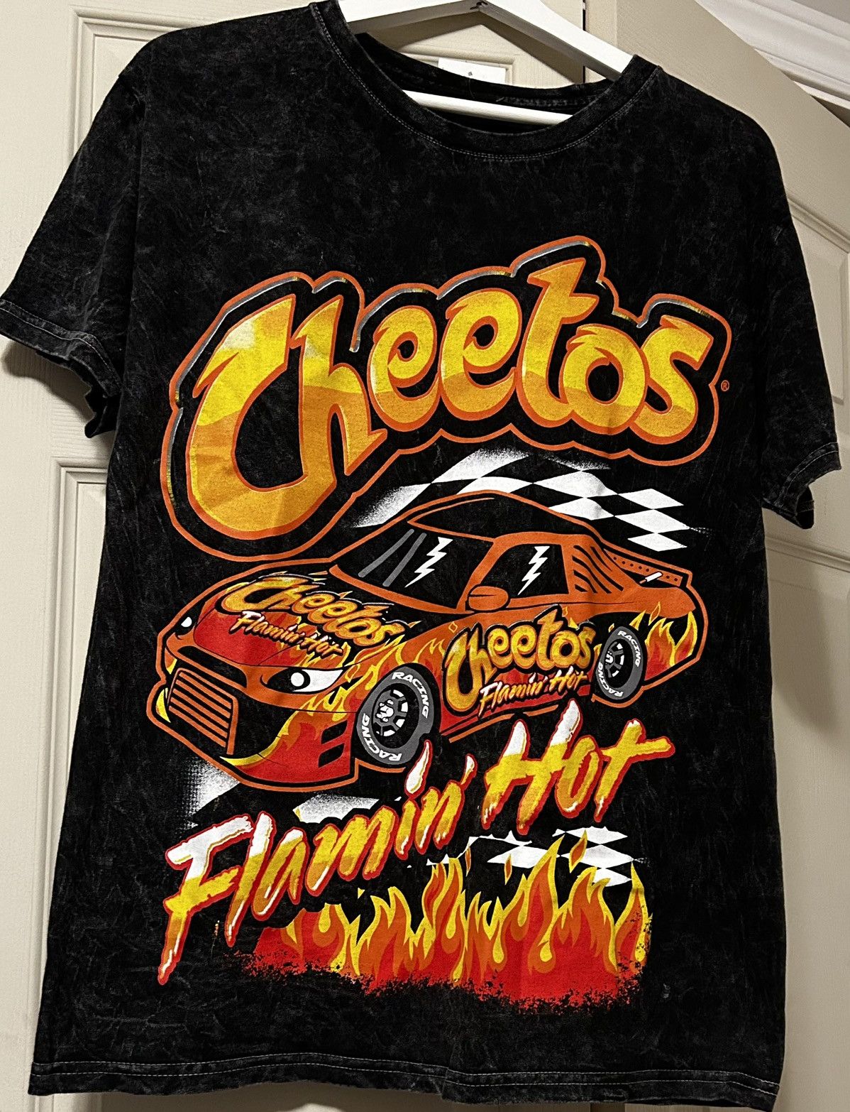 Pepsi NWOT unique CHEETOS race car graphic tee | Grailed